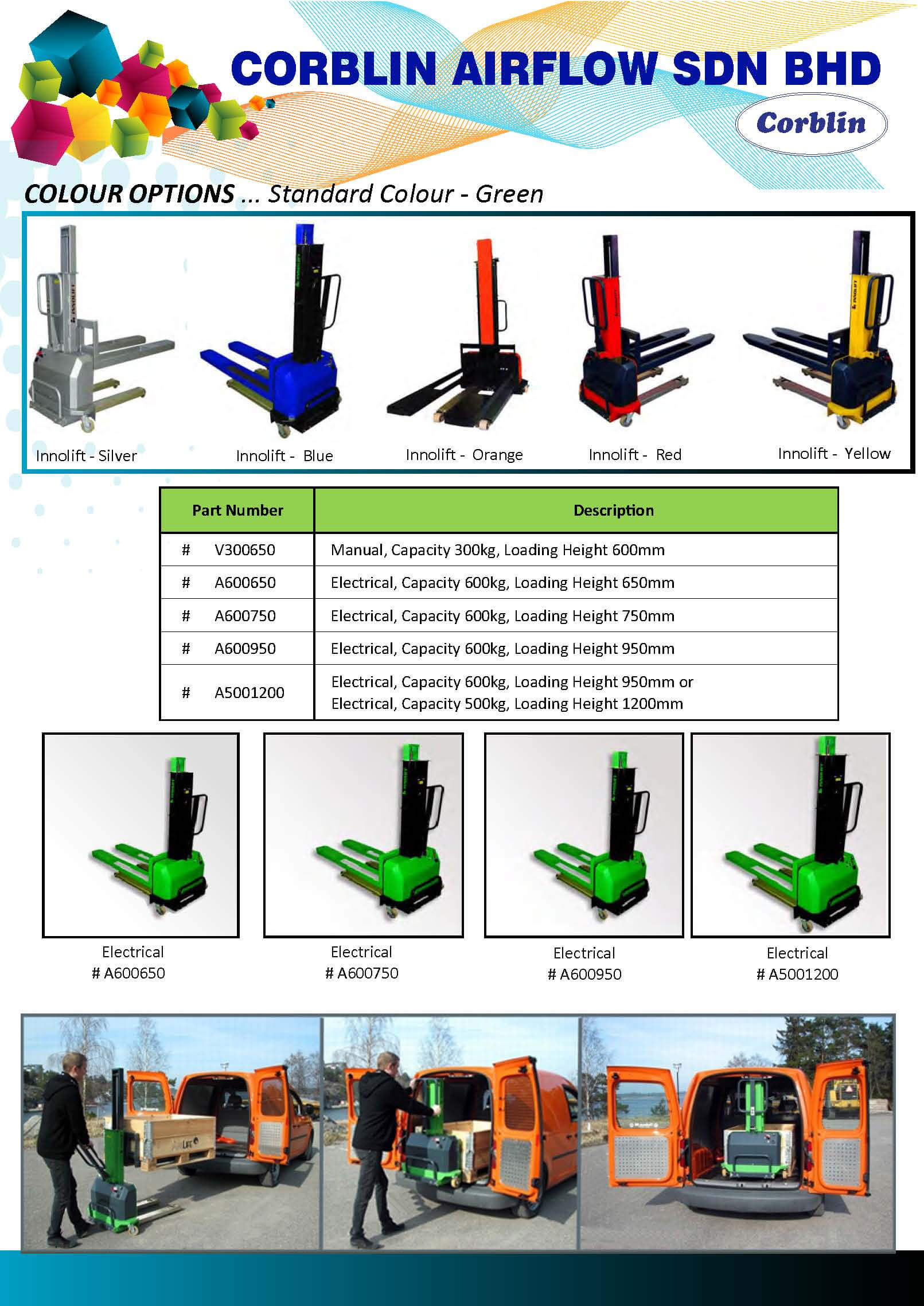 Innolift - Yellow - CORBLIN AIRFLOW SDN. BHD.
